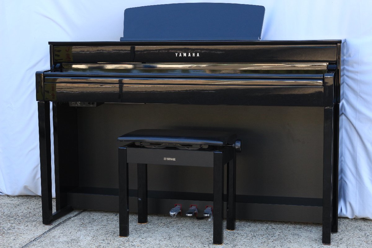 【傷や汚れあり】YAMAHA/ヤマハ ＊ Clavinova/クラビノーバ [CLP-545PE] 電子ピアノ 鍵盤楽器 2016年製 黒色艶出し ＊#1800の落札情報詳細 - Yahoo ...