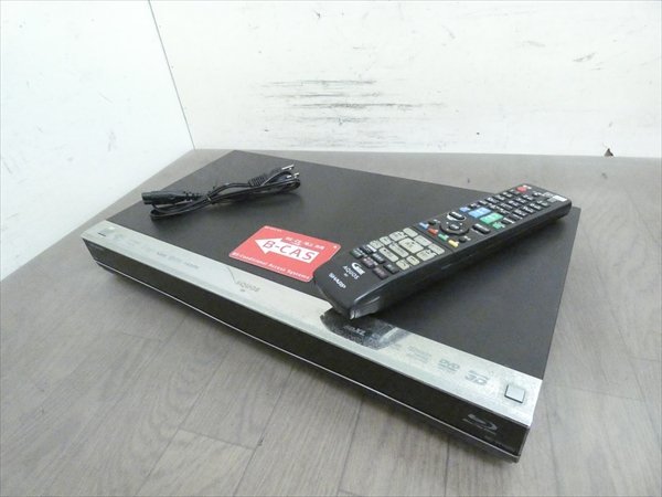 【傷や汚れあり】1TB☆14年☆シャープ/SHARP/AQUOS☆HDD/BDレコーダー☆BD-W1600☆リモコン付☆2番組同時録画☆3D対応機 管SA1802の落札情報詳細 - Yahoo ...
