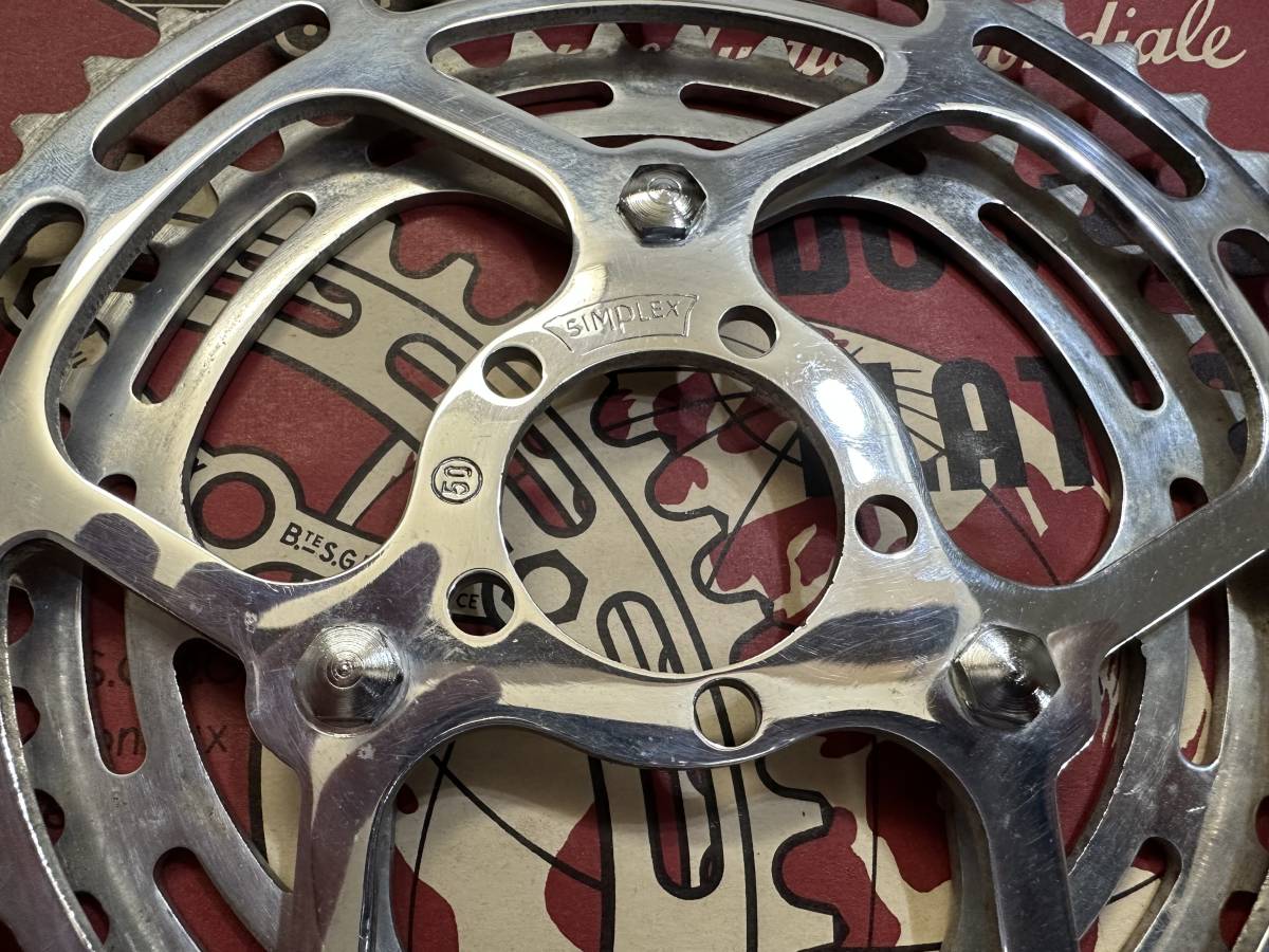 【未使用】 simplex チェーンホイール 50t×40t 未使用 の落札情報詳細 - ヤフオク落札価格検索 オークフリー