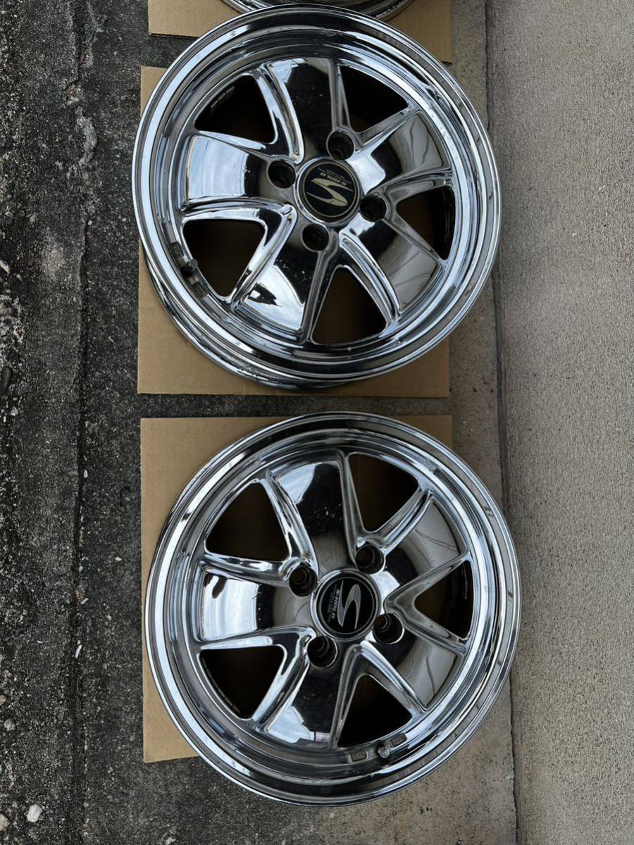 【傷や汚れあり】RAYS calboon ガルシア キャルブーン 14インチ 5j pcd100 4hの落札情報詳細 - Yahoo ...