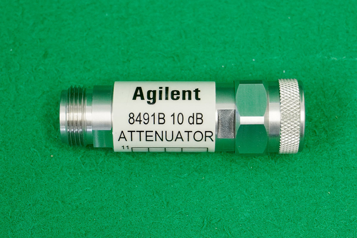 【目立った傷や汚れなし】アジレントテクノロジー 同軸固定アッテネータ 8491B-010(10dB) Coaxial Fixed Attenuator Agilent Technologies ...