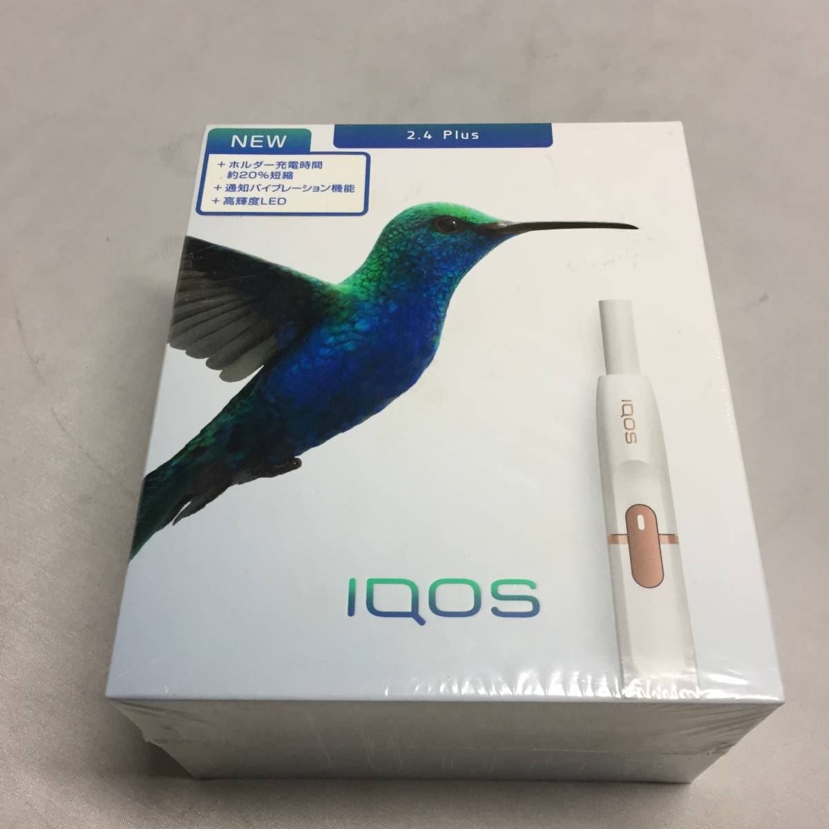 【未使用】 未開封 アイコス IQOS 2.4Plus キット ホワイト ホルダー A1403 A1503 喫煙 電子タバコ 喫煙グッズ ...