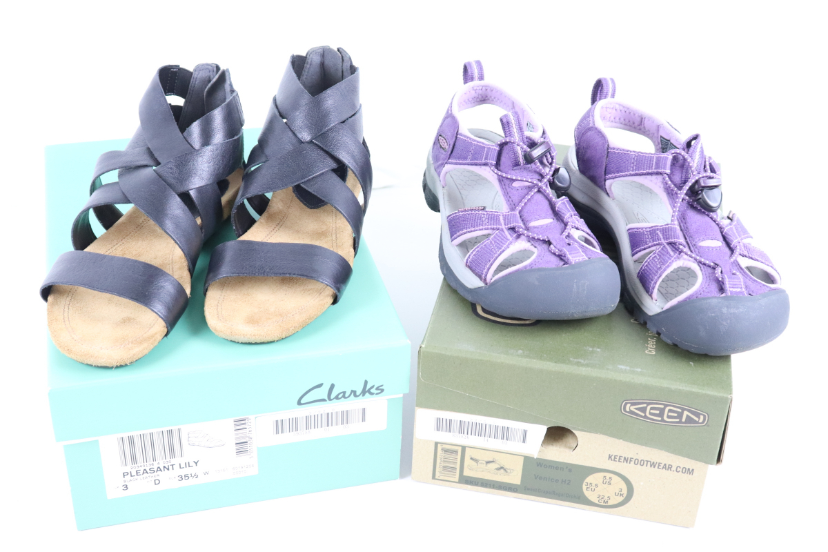 【目立った傷や汚れなし】クラークス Clarks レディース パンプス UK4.約 23cm ブラウン レザー ソール 良好の落札情報詳細 ...