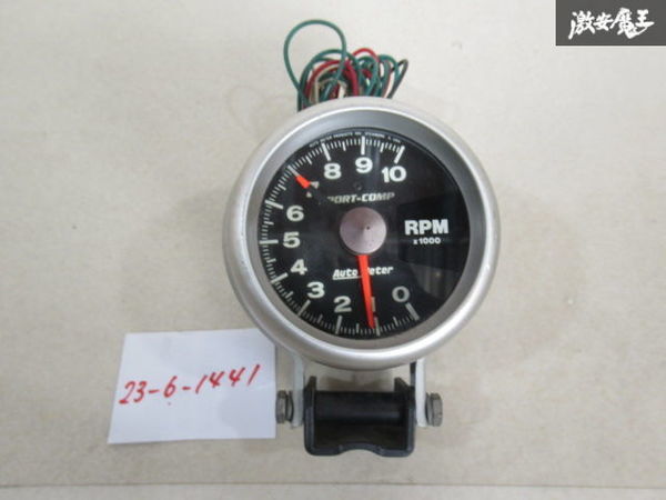 【全体的に状態が悪い】AutoMeter オートメーター SPORT-COMP 3700 RPM計 タコメーター 10000rpm 86Φ 追加メーター 計器 即納 棚O-1の落札情報詳細 ...