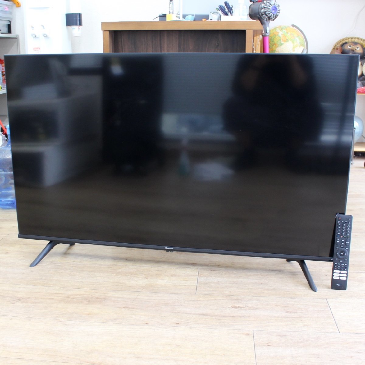 【目立った傷や汚れなし】T171) ☆高年式/美品☆ Hisence 4K内蔵液晶テレビ 50E65G 50型 2022年製 スマートテレビ ...