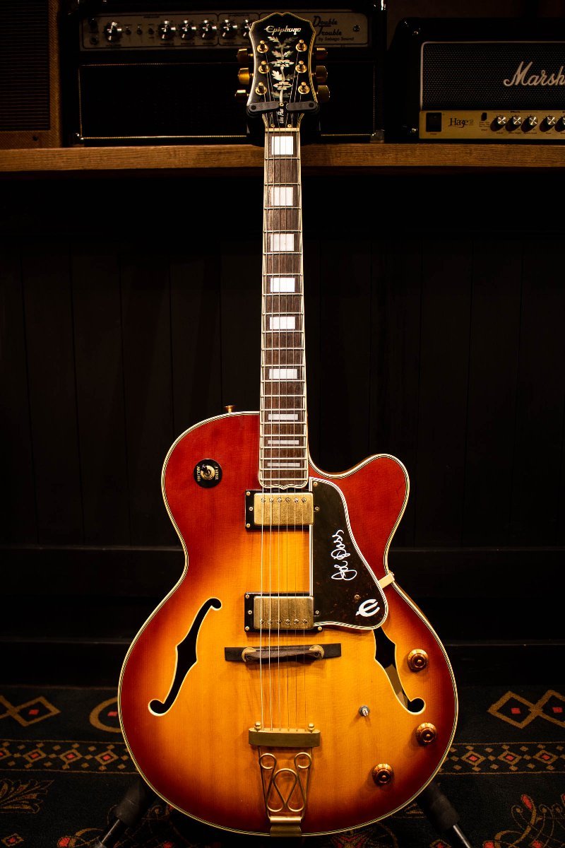 【傷や汚れあり】Epiphone Joe Pass Signature Emperor 1993 エピフォン ジョーパス エンペラー エレキ ...