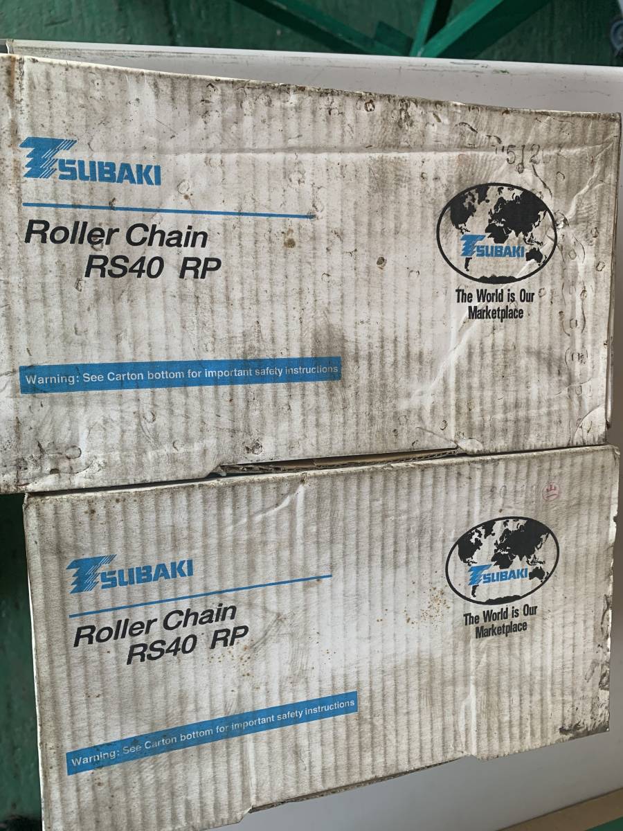 【目立った傷や汚れなし】TSUBAKI/ツバキ RS40 RP ローラーチェーン 4コ 新品未使用品の落札情報詳細 - ヤフオク落札価格検索 ...