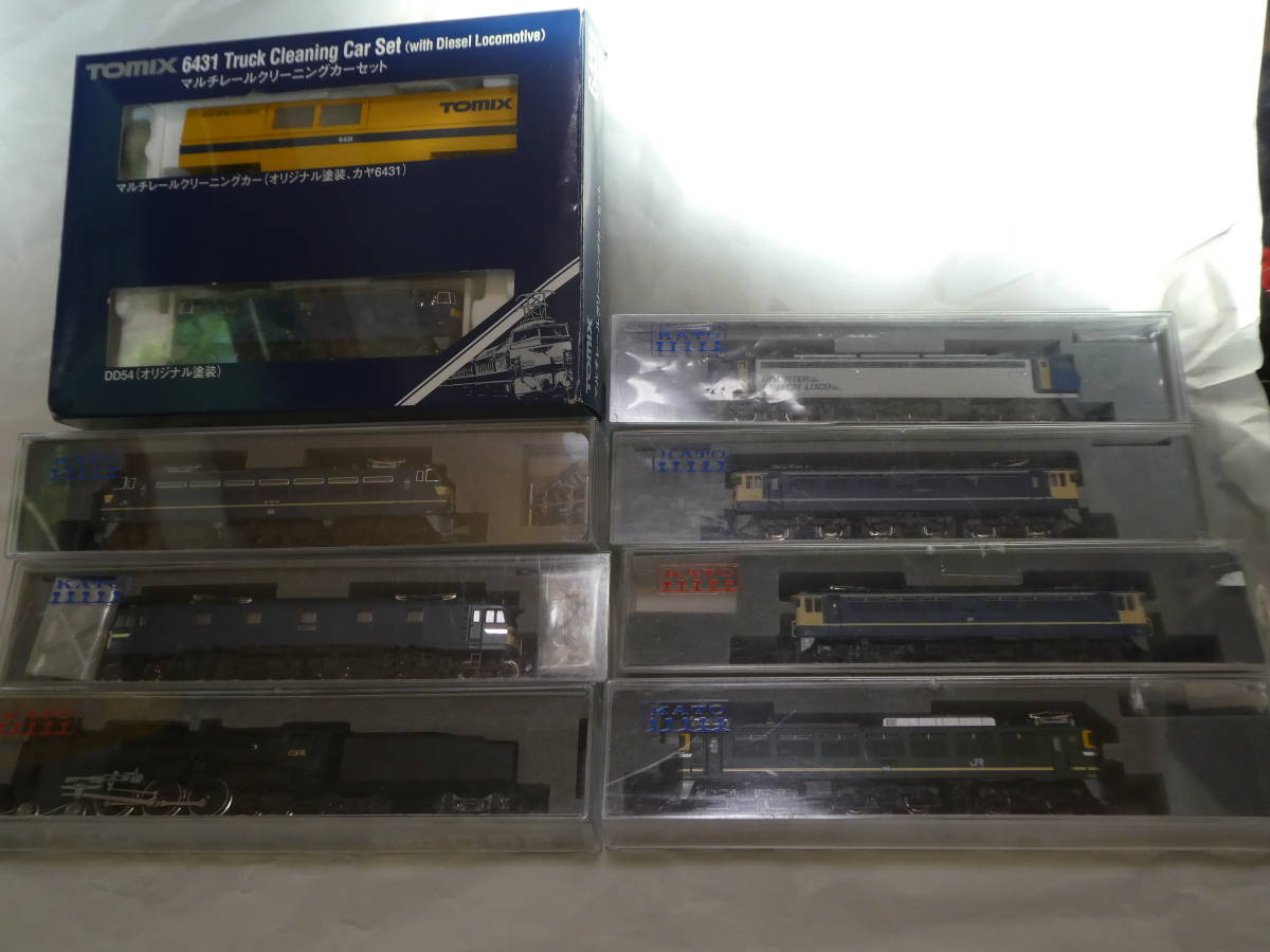 【やや傷や汚れあり】機関車まとめ KATO 3066-2 3061-1など TOMIX 6431クリーニングカーの落札情報詳細 - ヤフオク落札価格検索 オークフリー