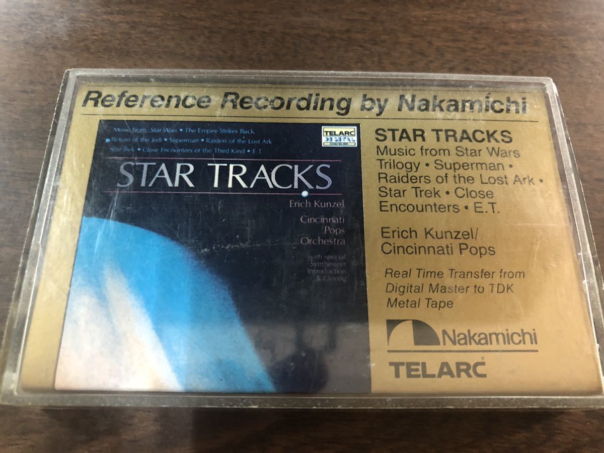 【目立った傷や汚れなし】ReferenceRecording by Nakamichi STAR TRACKS Music from Star Wars... By TELARC ナカミチ ...