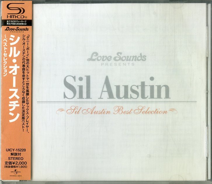【目立った傷や汚れなし】D00150274/CD/シル・オースチン「Love Sounds Presents Sil Austin (2013 ...