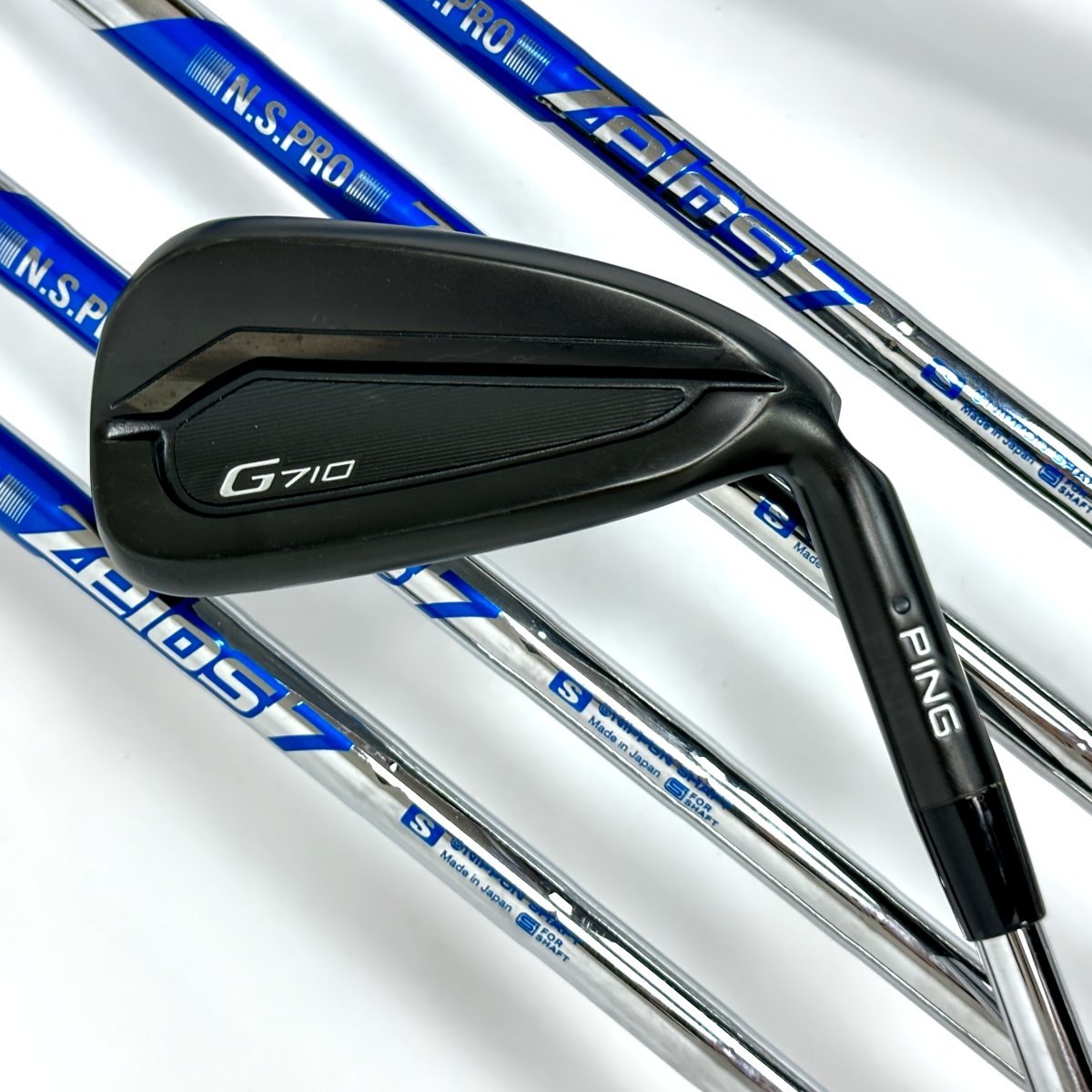 【未使用に近い】1円/中古美品★PING ピン G710 アイアンセット5本組(#6～#9,#W) NS.PRO Zelos7(S)★ブラックドット★の落札情報詳細 - Yahoo ...