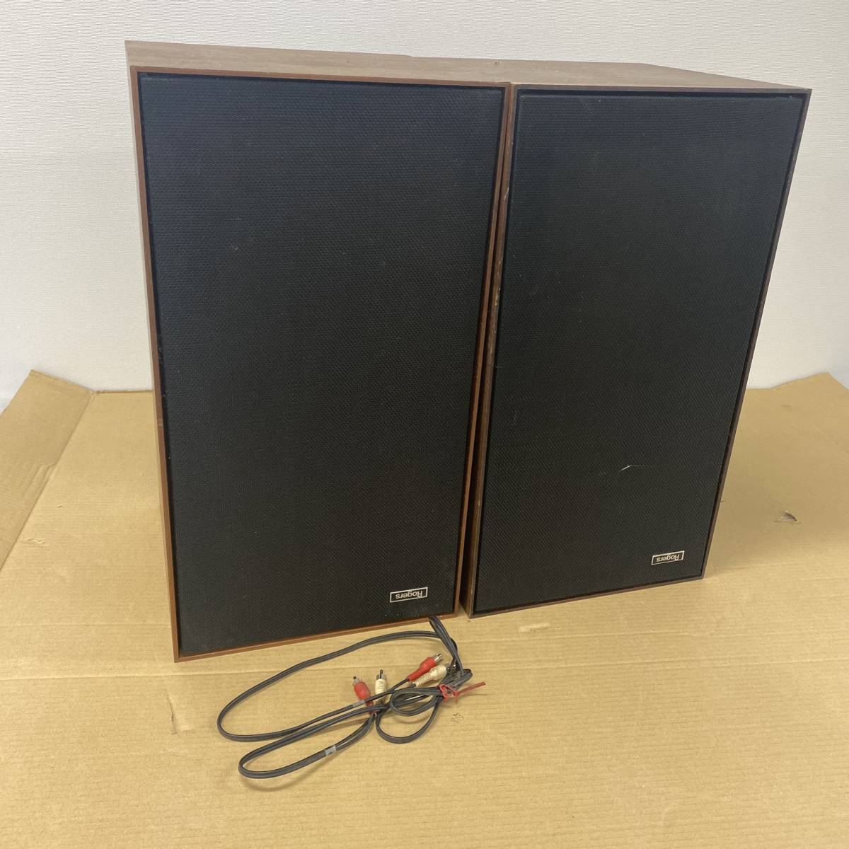 【全体的に状態が悪い】C284712(075)-3/KY15000【横浜】Rogers ロジャース Compact Monitor スピーカー ...