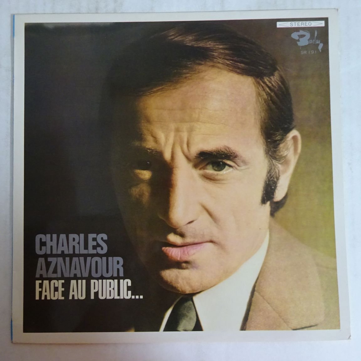 【やや傷や汚れあり】10007837;【ペラジャケ/国内盤】Charles Aznavour / Face Au Public オランピアの ...