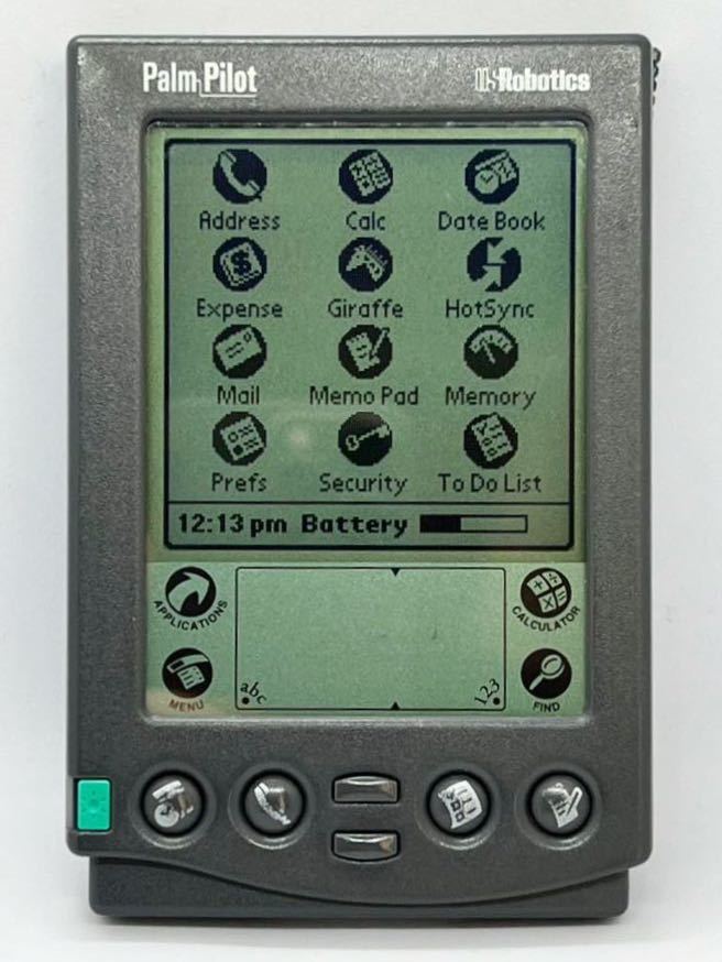 【やや傷や汚れあり】Palm Pilot USRobotics パーム 本体とスタイラス の落札情報詳細 - ヤフオク落札価格検索 オークフリー