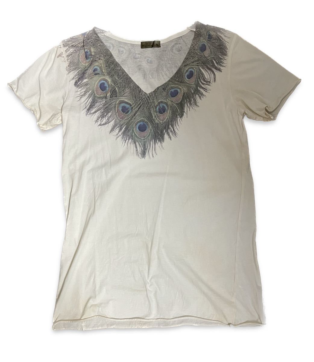【目立った傷や汚れなし】00s Rare goa Peacock T-shirt MadeInJapan ゴア g.o.a Tシャツ LGB ifsixwasnine share spirit ...