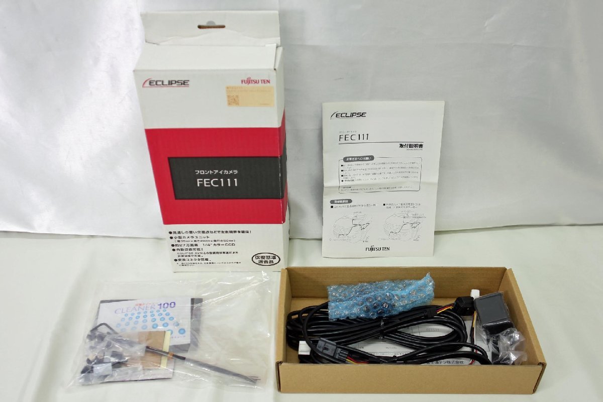 【未使用】デンソーテン イクリプス(ECLIPSE) 前方確認カメラ フロントアイカメラ FEC111の落札情報詳細 - ヤフオク落札価格検索 オークフリー