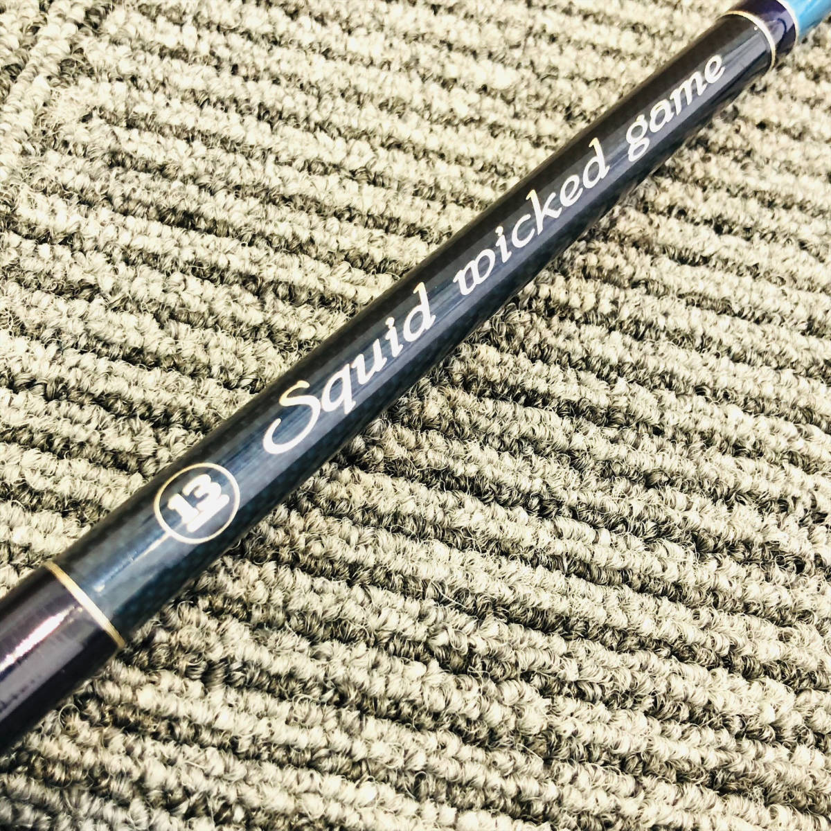 【目立った傷や汚れなし】BREADEN ブリーデン Squid wicked game LC86 shallow/longcast PE0.5 ...