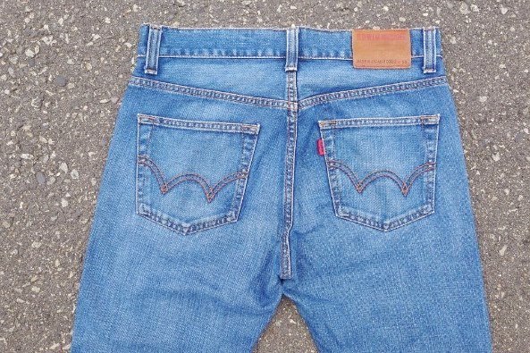 【未使用】新品 2011s 廃盤 デッドストック エドウィン 503ZZ PREMIUM 後期 日本製 ブラッドピット ルーズストレートデニム W33 定11800の落札情報詳細 ...