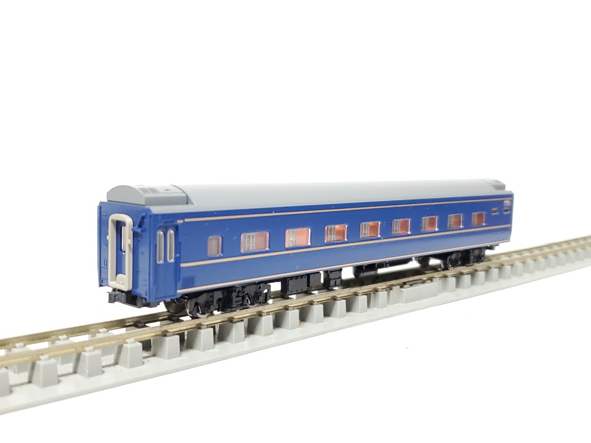 【やや傷や汚れあり】BMTN対応 オハネ25 100 単品② TOMIX トミックス 98726 JR 24系 25形 100番代 金帯 寝台 特急 あさかぜ JR東日本仕様 バラシ 室内灯入 ...