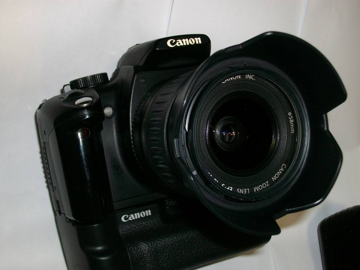 【傷や汚れあり】Canon キャノン EOS-KISS-Digital N + バッテリーパックBG-E3 + EFS18-55mmⅡUSMの落札情報詳細 - Yahoo!オークション落札価格 ...