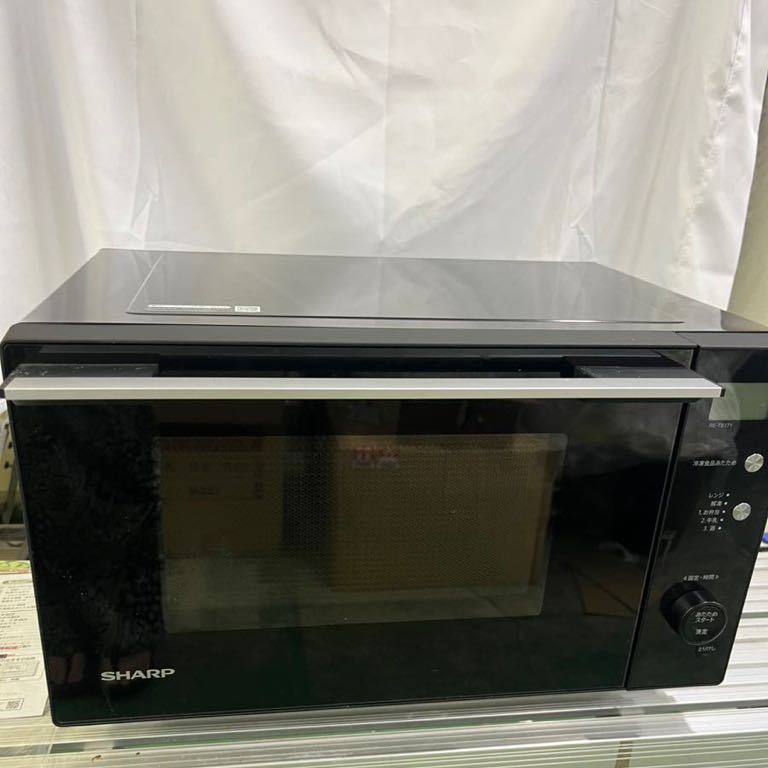 【目立った傷や汚れなし】③ 【2022年製】【中古】SHARP/シャープ RE-TS171-B(ブラック系) 単機能レンジ 【17L/フラットタイプ】の落札情報詳細 - ヤフオク落札価格検索 ...