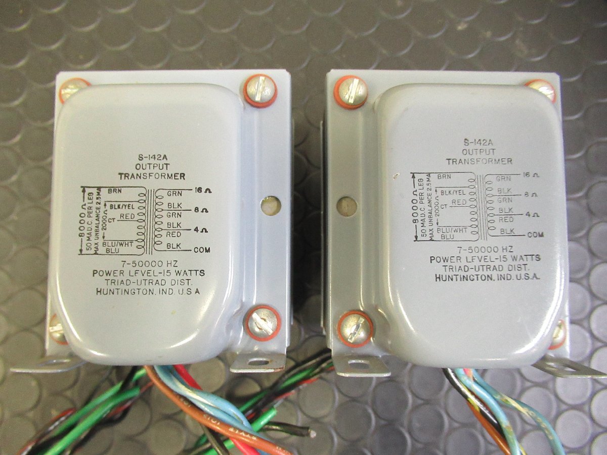 【傷や汚れあり】Traid 超広帯域 S-142A 出力トランス 2個ペア【 動作確認済 / 中古品 】の落札情報詳細 - ヤフオク落札価格 ...