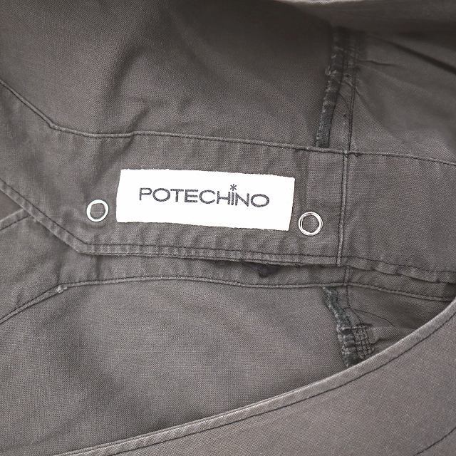 【目立った傷や汚れなし】ポテチーノ POTECHINO コットン 背中ボタン Vネック ジャンパースカート ワンピース レディースの落札情報 ...