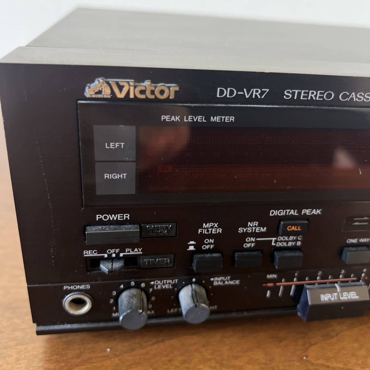 【やや傷や汚れあり】VICTORビクターDD-VR7 ステレオカセットデッキの落札情報詳細 - ヤフオク落札価格検索 オークフリー