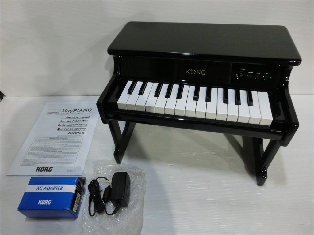 【未使用】T【P1-35】【140サイズ】KORG コルグ/tinyPIANO タイニーピアノ ミニ鍵盤トイピアノ/動作未確認/通電可/※外箱傷み有の落札情報詳細 - ヤフオク落札価格検索 ...