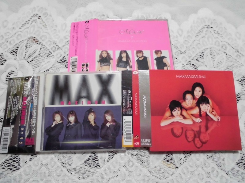 【傷や汚れあり】MAX MAXIMUM MAXIMUMⅡ MAXIMUM COLLECTION BEST ベスト CD セットの落札情報詳細 - ヤフオク落札価格検索 オークフリー
