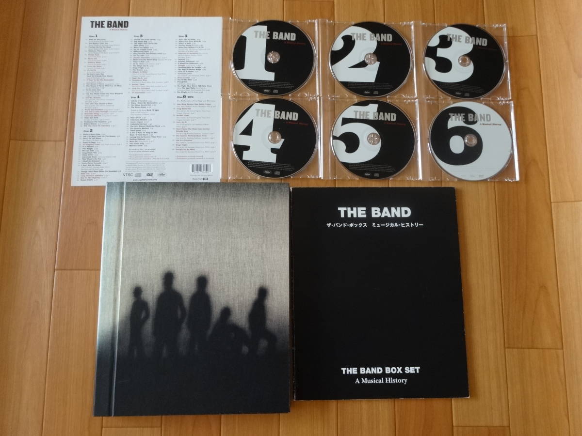 【傷や汚れあり】ザ・バンド ミュージカル・ヒストリー 5CD + DVD 輸入盤国内仕様 THE BAND BOX A Musical ...