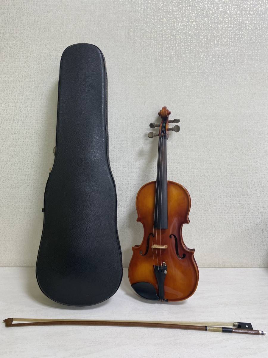 【やや傷や汚れあり】【ik‐24054】kiso Suzuki Violin 木曽鈴木バイオリン ストラディバリウス 弦楽器 1974年 1