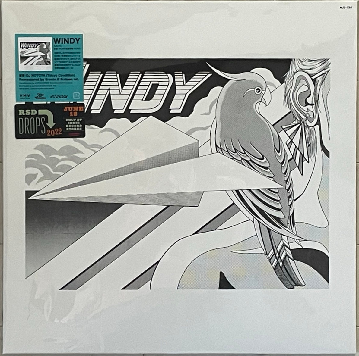 【未使用】捨て曲無し驚くべき傑作 幻の大学生シティポップバンド WINDY 86年自主製作LP 2022年奇跡の復刻 アナログLP『WINDY ...