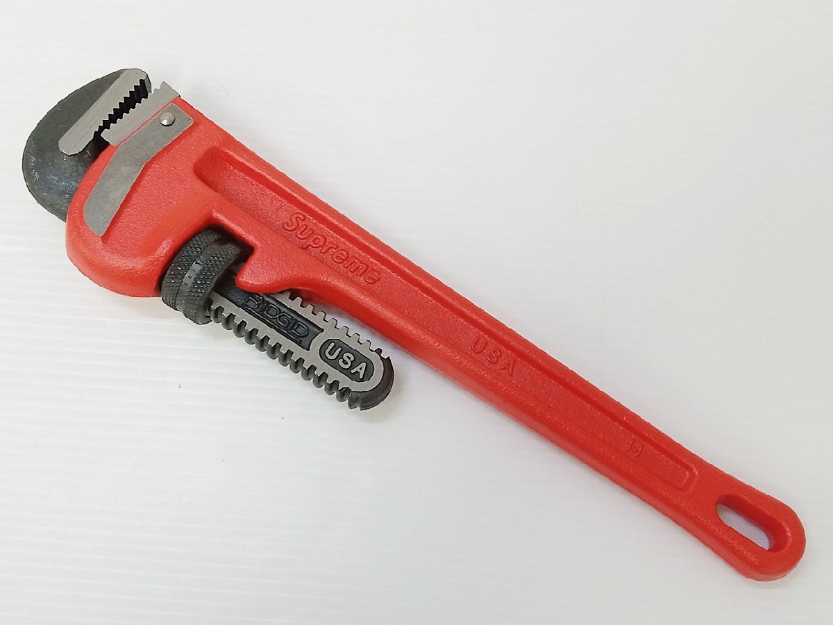 【目立った傷や汚れなし】[8B-510-002-1] 【美品】Supreme シュプリーム 20AW パイプレンチ Ridgid Pipe ...