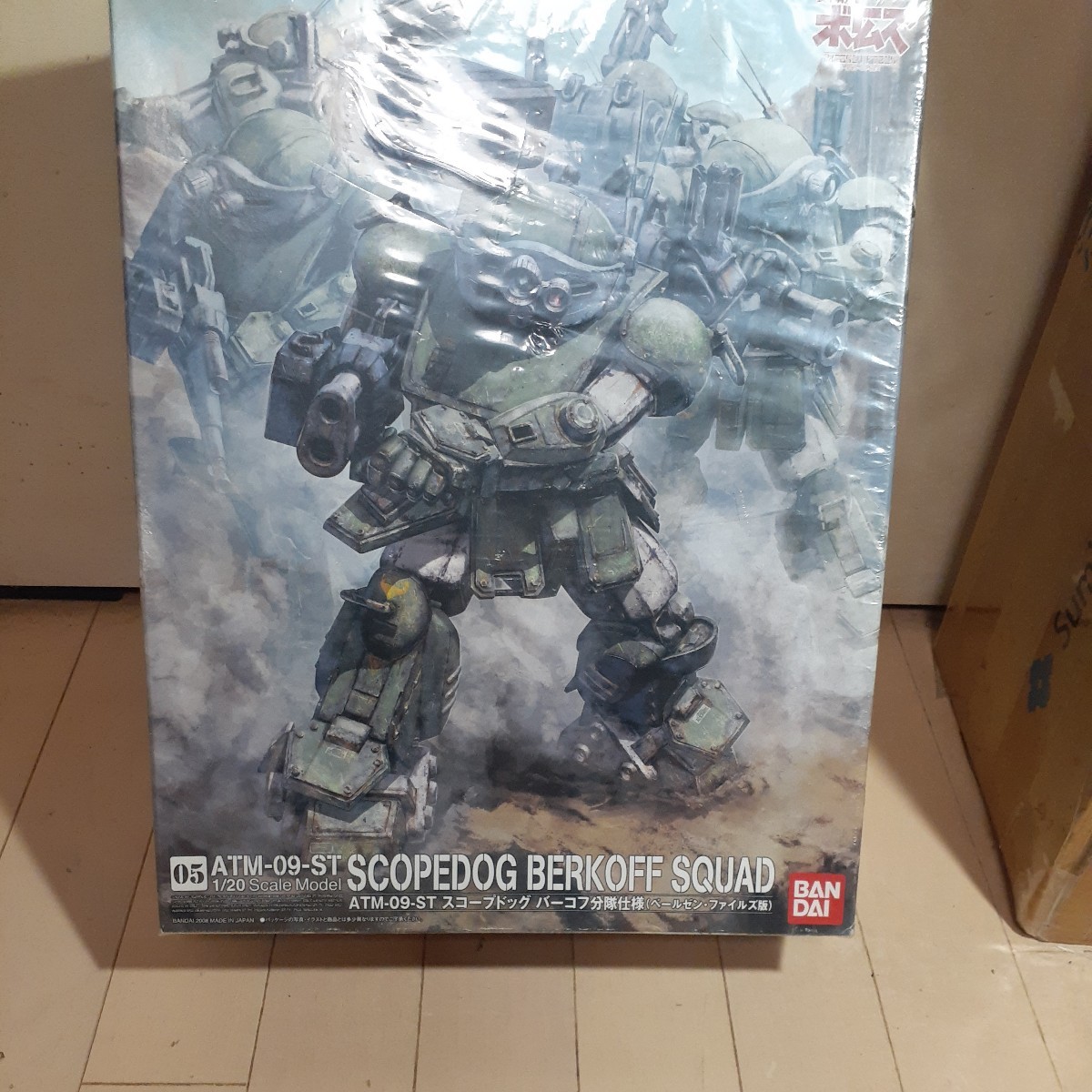 【未使用】バンダイ 1/20 ATM-09-ST スコープドッグ分隊仕様(ペールゼン・ファイルズ版)の落札情報詳細 - ヤフオク落札価格検索 オークフリー