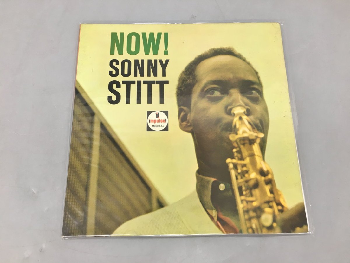 【やや傷や汚れあり】LPレコード SONNY STITT NOW！ IMPULSE！ MONO A-43 VAN GELDER 刻印有り ...