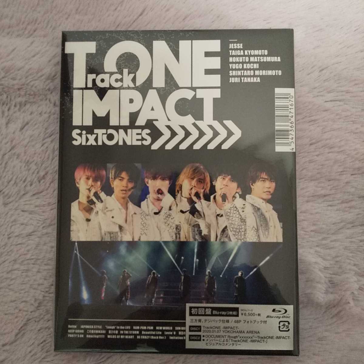 【未使用】即決！【新品未開封】SixTONES TrackONE -IMPACT- 初回盤 Blu-ray 2枚組 送料無料の落札情報詳細 - ヤフオク落札価格検索 オークフリー