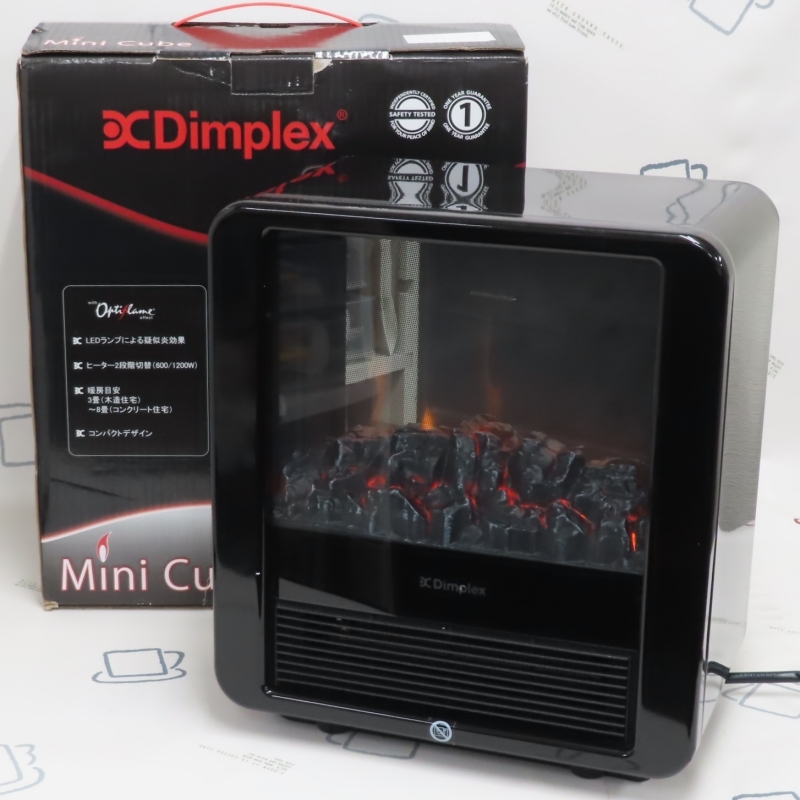 【やや傷や汚れあり】♪Dimplex/ディンプレックス MiniCube MNC12BJ 電気暖炉 ファンヒーター 2019年 札幌♪の落札情報詳細 - Yahoo!オークション落札価格検索 ...