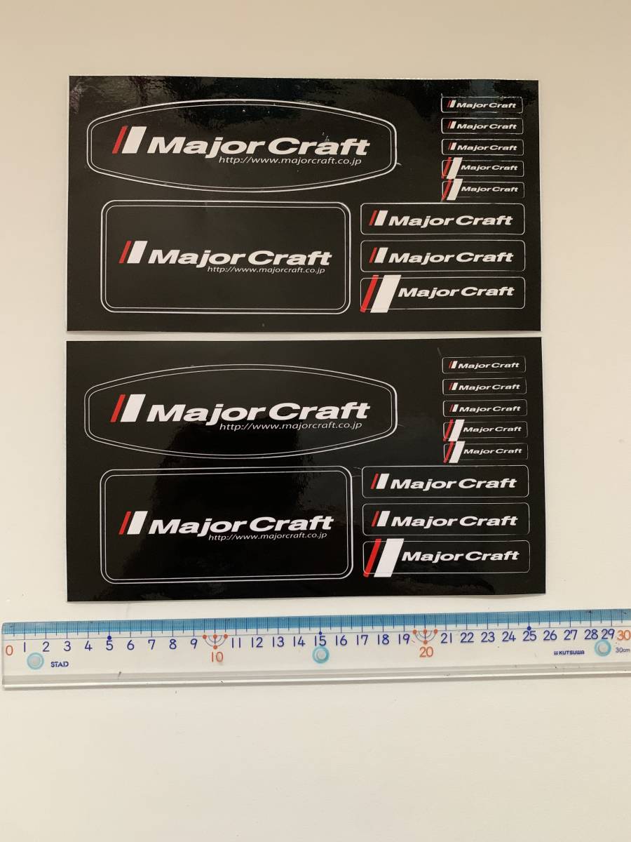 【未使用】ステッカー【メジャークラフト Major Craft】2枚セットの落札情報詳細 - ヤフオク落札価格検索 オークフリー