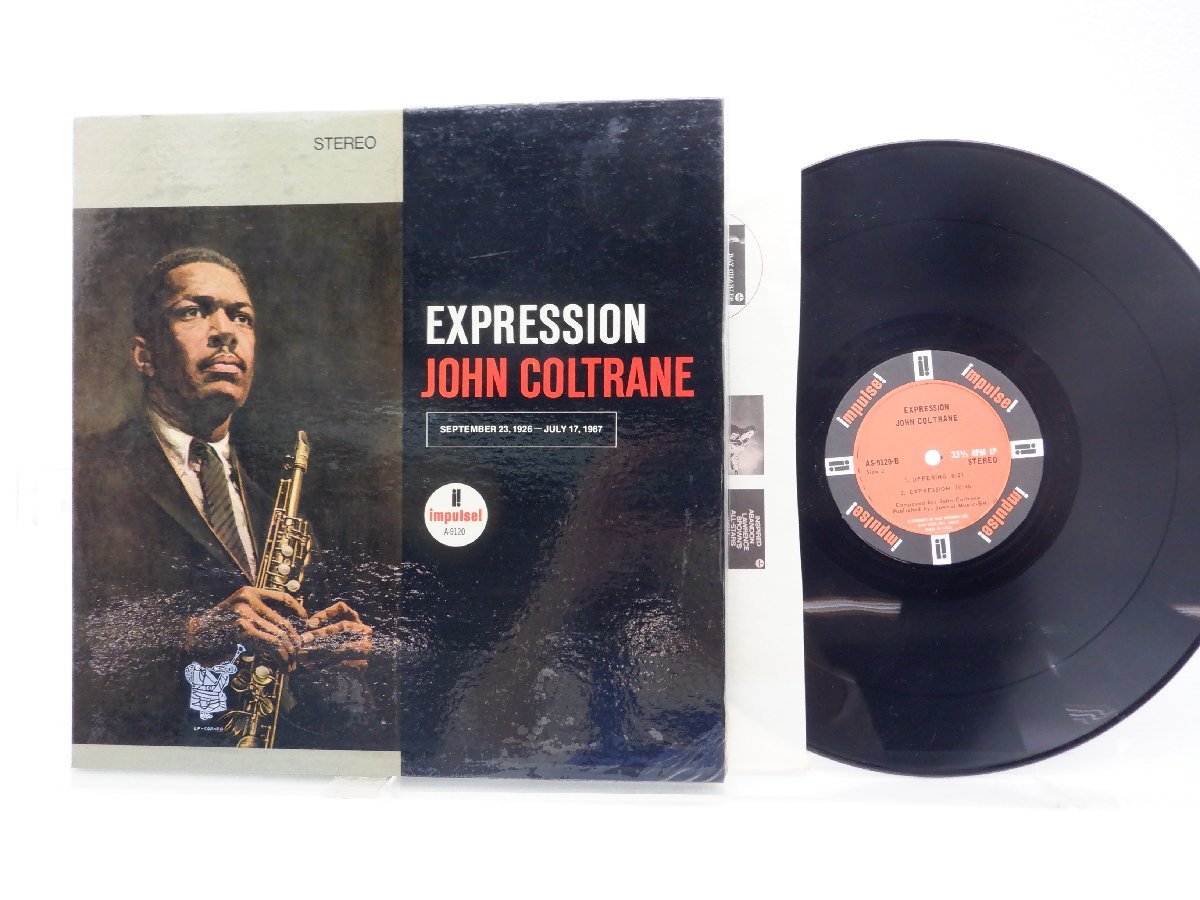 【やや傷や汚れあり】John Coltrane「Expression」LP（12インチ）/Impulse!(AS-9120)/Jazzの落札情報詳細 - Yahoo!オークション落札価格検索 ...