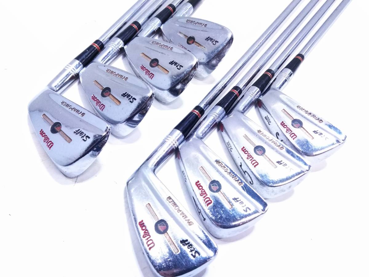 【傷や汚れあり】【希少】Wilson Staff ウィルソン スタッフ FG-51 Tour Blade Dynamic Gold フレックス ...