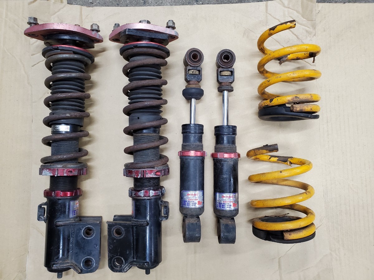 【傷や汚れあり】JIC MAGIC H41AトッポBJ 全長式車高調 キャンバー調整ピロアッパーマウント 倒立式減衰調整 ミニカ eKスポーツ ワゴンR アルト ムーヴ ミラの落札情報詳細 ...