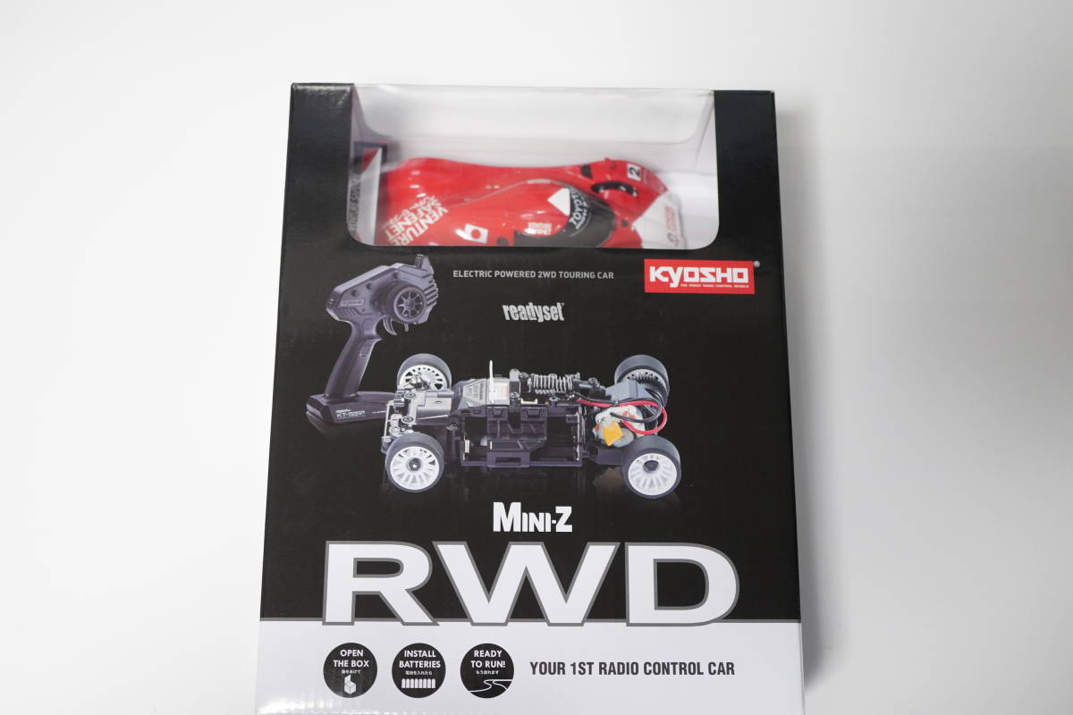 【未使用に近い】KYOSHO Mini-Z RWD READYSET TOYOTA GT-One TS020 No.2 京商 ミニッツ ミニッツレーサー レディセット トヨタ Cカー 耐久 ...