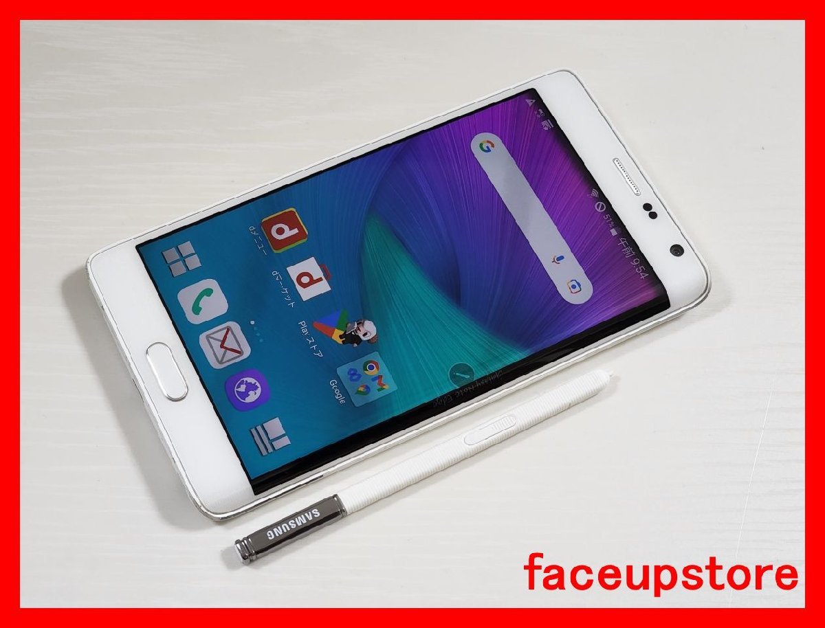 【傷や汚れあり】 ★【35737WM】 ジャンク docomo SC-01G SAMSUNG Galaxy Note Edge フロスト ...