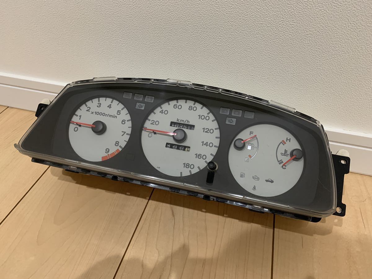 【やや傷や汚れあり】美品 シビック Sir Eg6 5mt 純正メーター スピードメーター Eg4 Eg5 Eg 78100 Sr3 J600