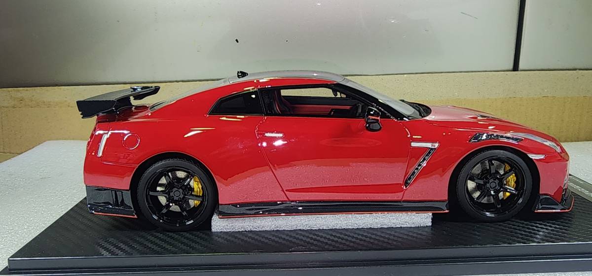 【未使用に近い】onemodel 1/18 日産 GT-R Nismo 2020 Solid Red 21C03-03 限定50の落札情報詳細 ...