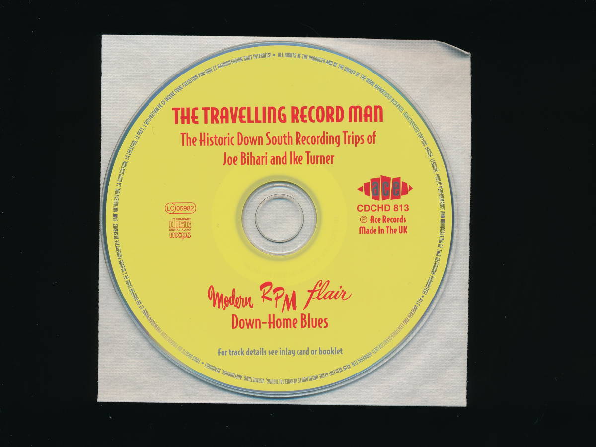 【やや傷や汚れあり】☆THE TRAVELING RECORD MAN☆HISTORIC DOWN SOUTH RECORDING TRIPS ...