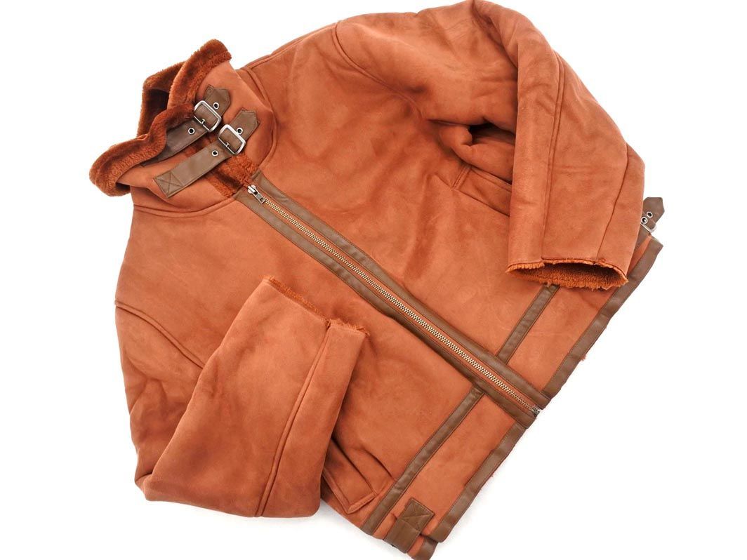 【目立った傷や汚れなし】MURUA ムルーア 011960200201 パイピング フェイクムートン ジャケット sizeS/ブラウン ☆ dla4 レディースの落札情報詳細 - Yahoo ...