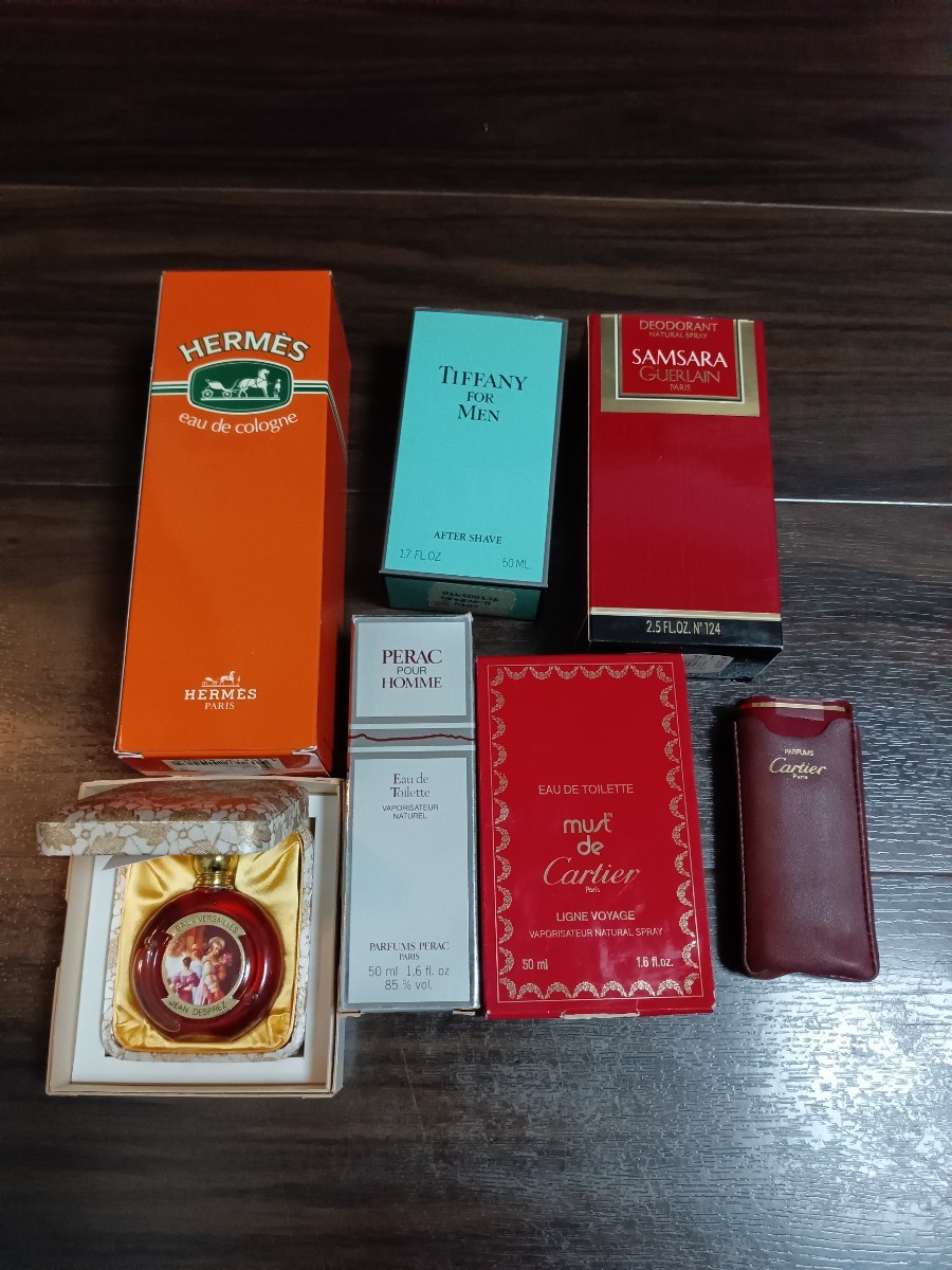 【未使用】新品未使用 香水 まとめ Hermes エルメス Tiffany ティファニー Cartier カルティエ 等 ハイブランド多数の