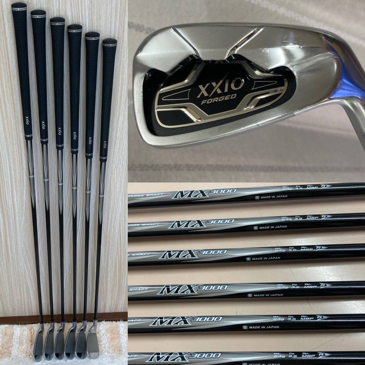 【目立った傷や汚れなし】綺麗/XXIO FORGED 5~P MX 3000-R 6本の落札情報詳細 - ヤフオク落札価格検索 オークフリー